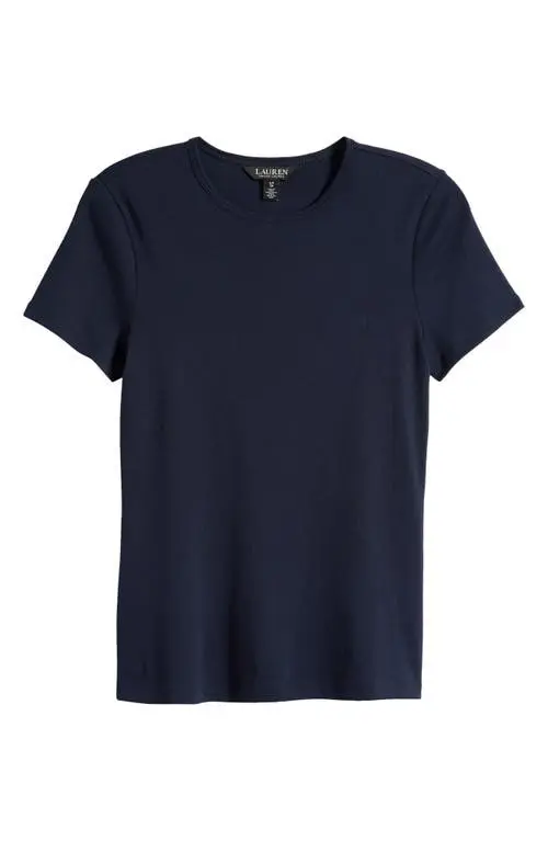 Ralph Lauren Cotton Blend T-shirt - Lauren Navy