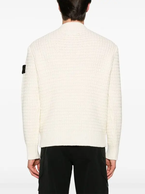 Stone Island Compass Badge 3d-knit Jumper