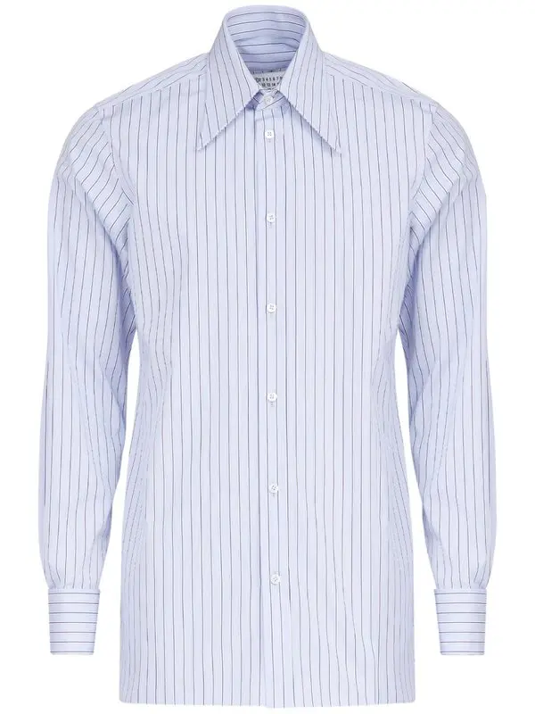 MAISON MARGIELA Striped Cotton Shirt
