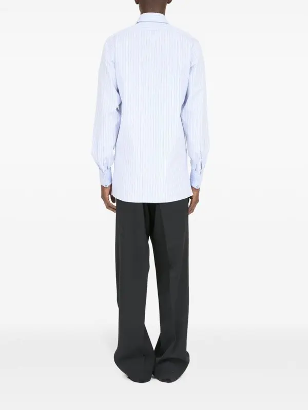 MAISON MARGIELA Striped Cotton Shirt