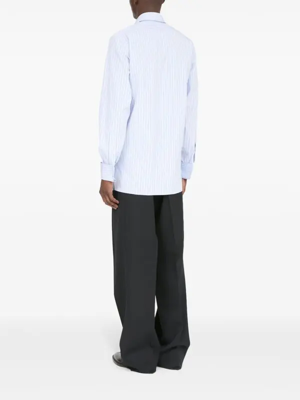 MAISON MARGIELA Striped Cotton Shirt