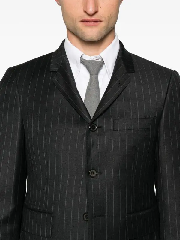 Thom Browne Pinstripe Wool Blazer