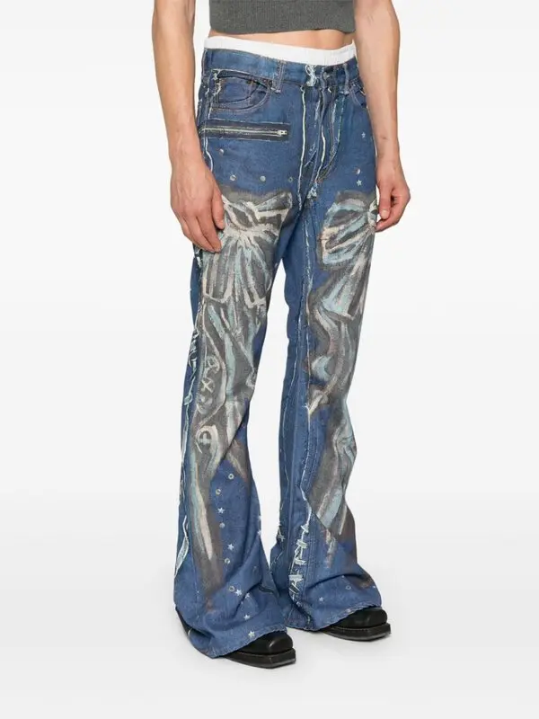 Acne Studios High-rise Bootcut Jeans