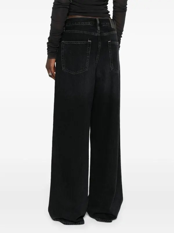 Acne Studios Low-rise Wide-leg Jeans