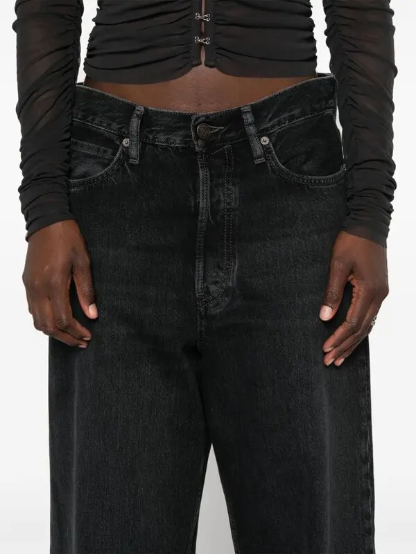 Acne Studios Low-rise Wide-leg Jeans