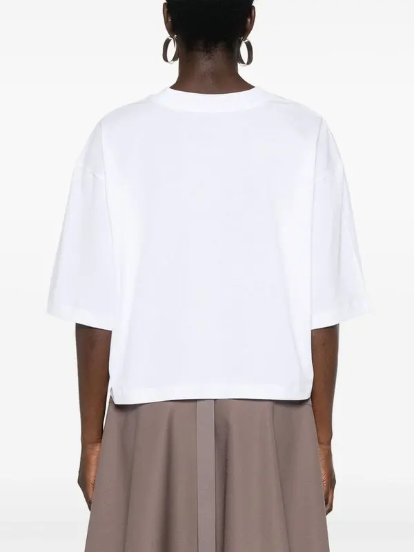 Marni Cropped Organic Cotton T-shirt