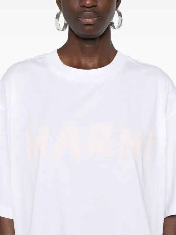 Marni Cropped Organic Cotton T-shirt