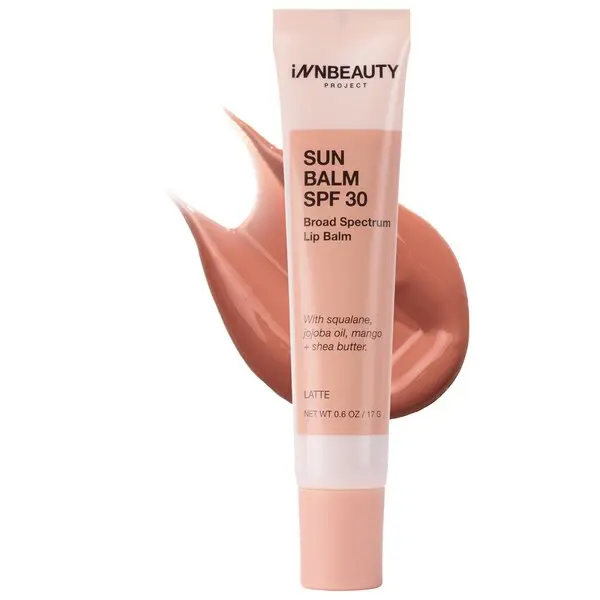 INNBEAUTY PROJECT Sun Balm Mineral Spf 30 Broad Spectrum Lip Balm - Latte