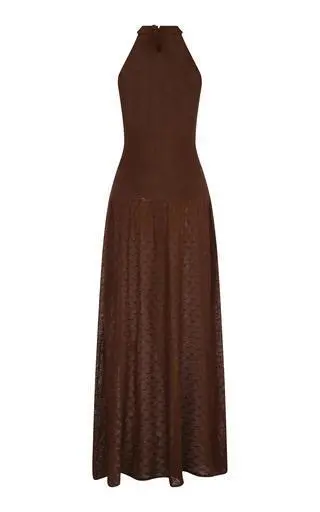 Escvdo Cayo Cotton Knit Maxi Dress