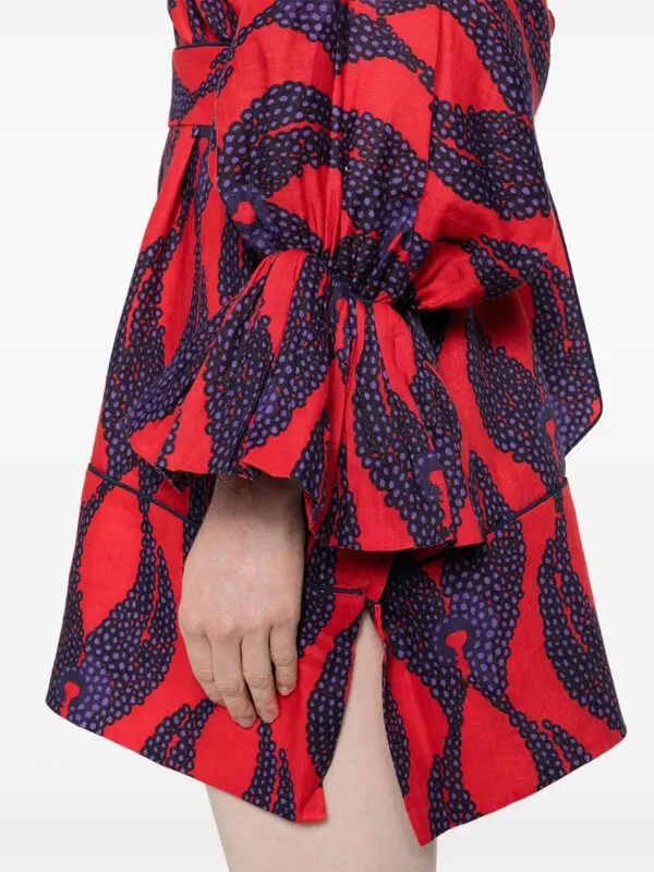 ravello mini dress Amanda Uprichard Ravello Mini Dress in Ultraviolet