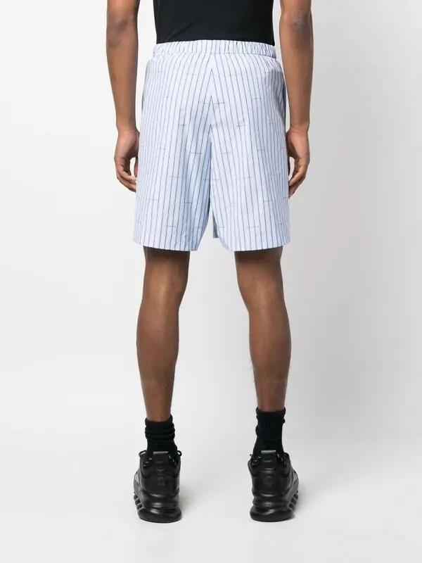 Givenchy Striped Logo Shorts