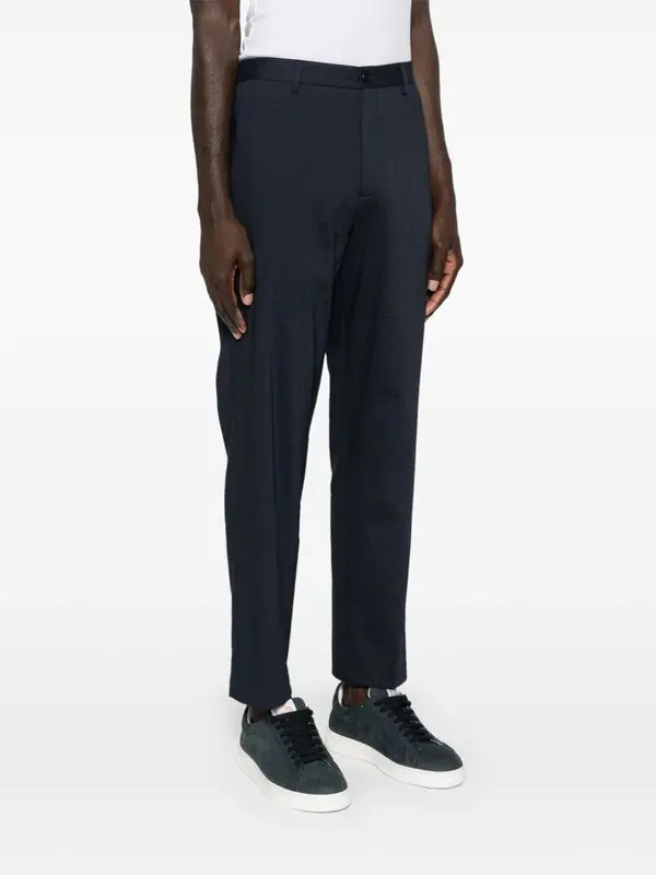 Theory Curtis Linen Blend Chinos - Blue