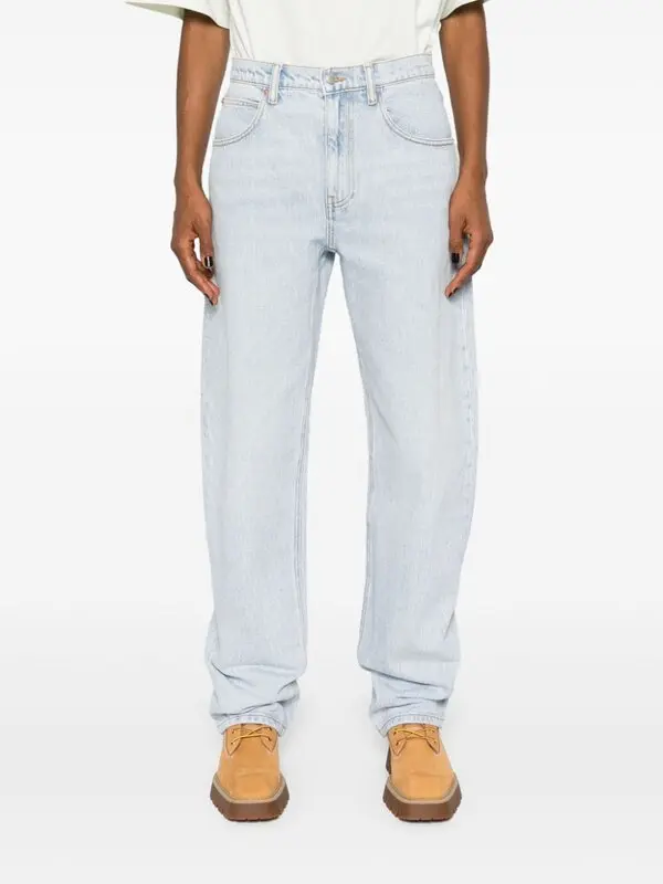 Alexander Wang High-rise Tapered Jeans