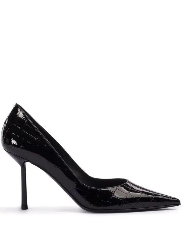 LE SILLA Bella 120mm Leather Pumps - Black
