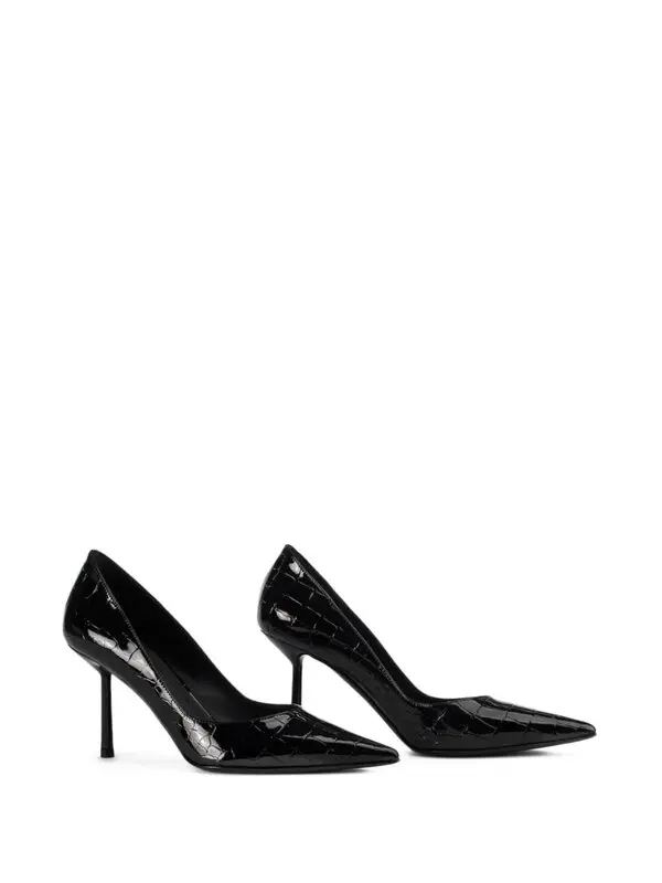 LE SILLA Bella 120mm Leather Pumps - Black