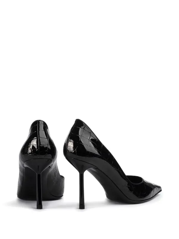 LE SILLA Bella 120mm Leather Pumps - Black