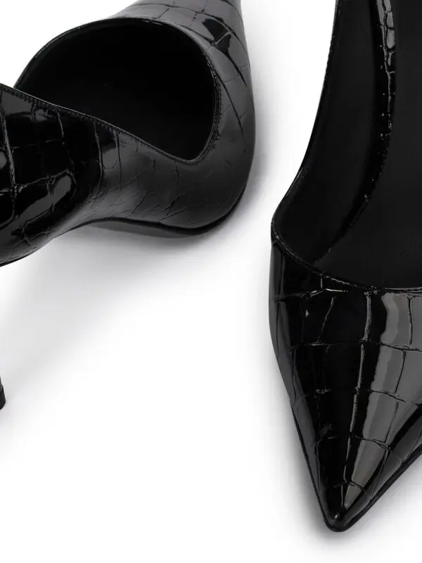 LE SILLA Bella 120mm Leather Pumps - Black