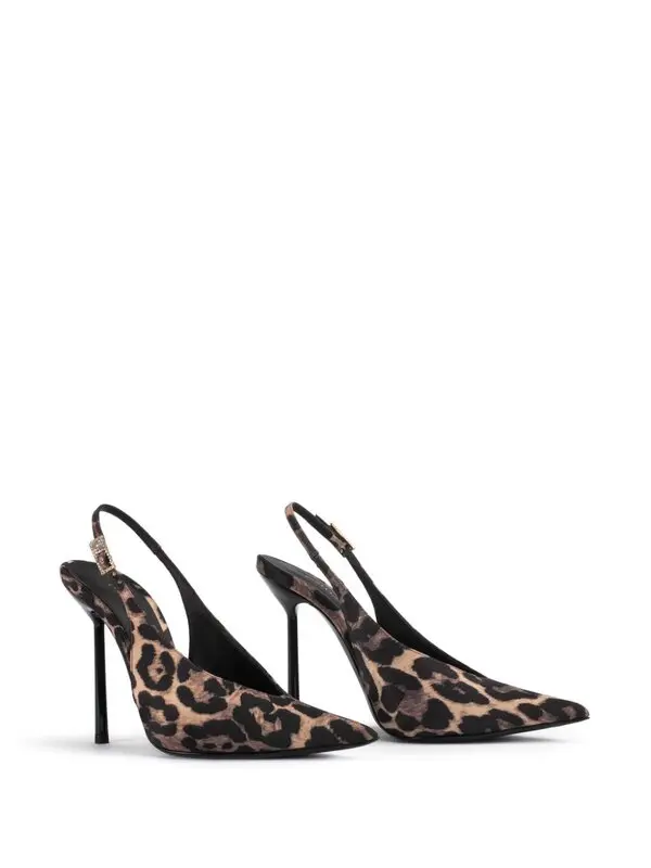 LE SILLA 120mm Clivage Leather Pumps