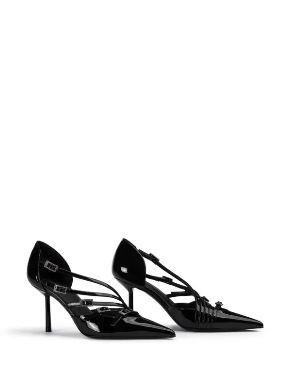 LE SILLA Scarlet 100mm Leather Pumps