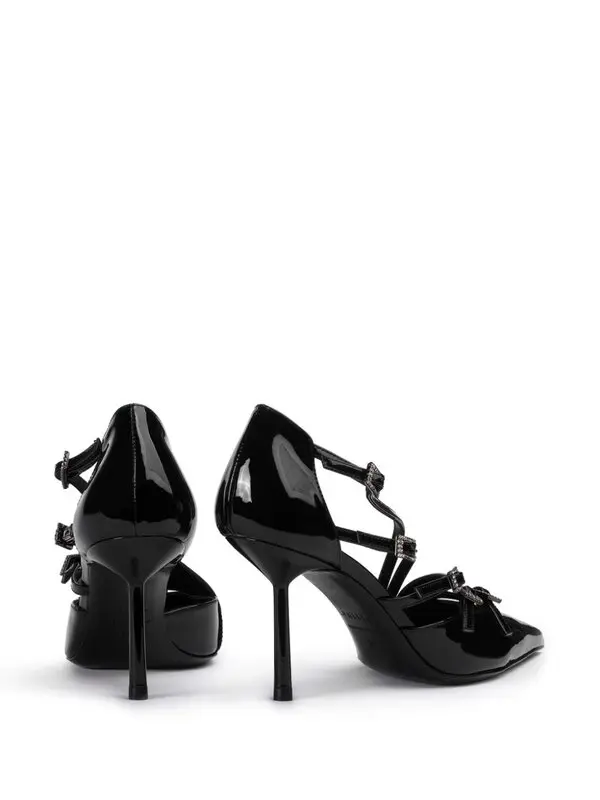 LE SILLA Scarlet 100mm Leather Pumps