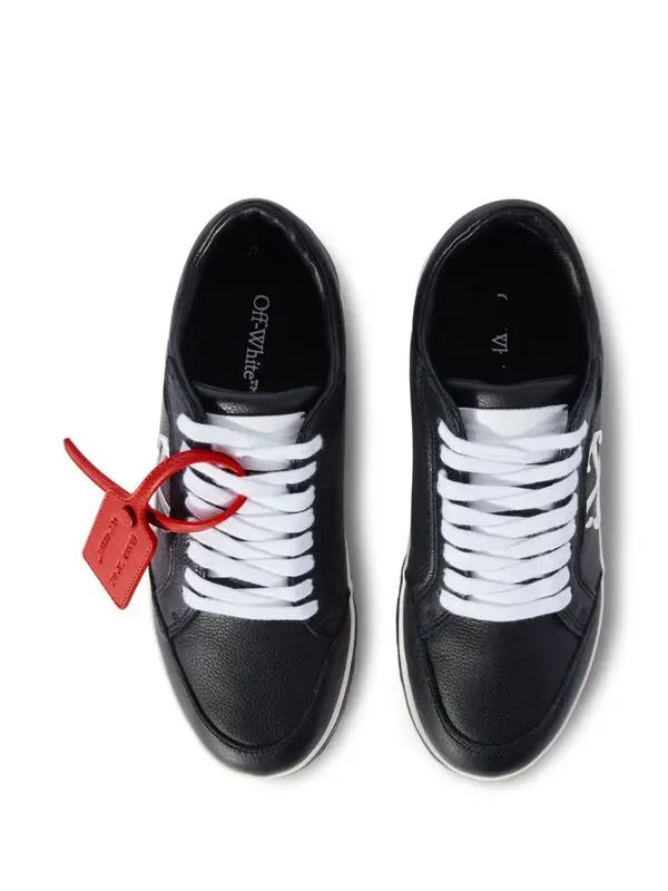 Off-White Low Vulcanized Leather Sneakers