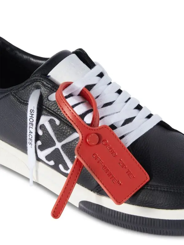 Off-White Low Vulcanized Leather Sneakers