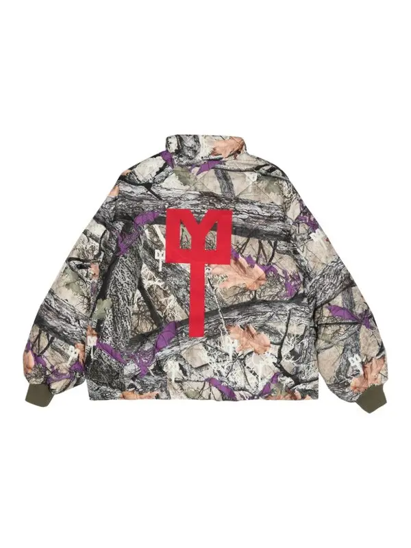 LIBERAL YOUTH MINISTRY Abstract-print Padded Jacket