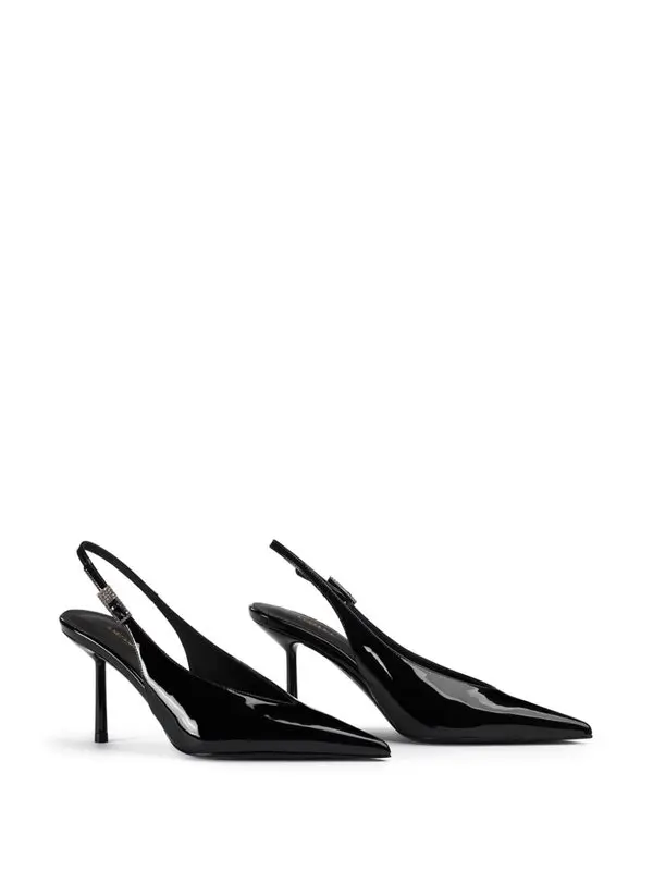 LE SILLA Clivage Leather Pumps