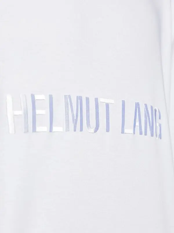 Helmut Lang Logo-embroidered Cotton T-shirt
