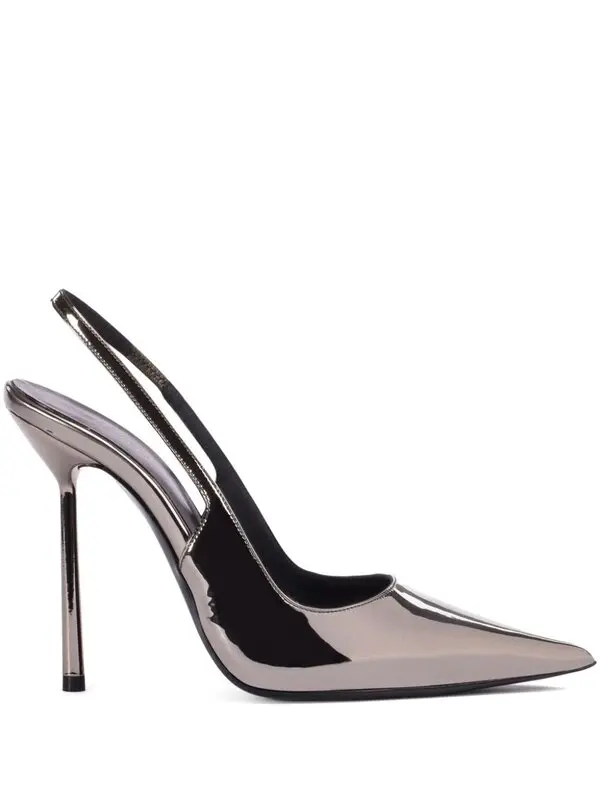 LE SILLA Bella 120mm Slingback Pumps - Silver