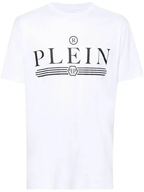 Philipp Plein Logo-print Cotton T-shirt - White