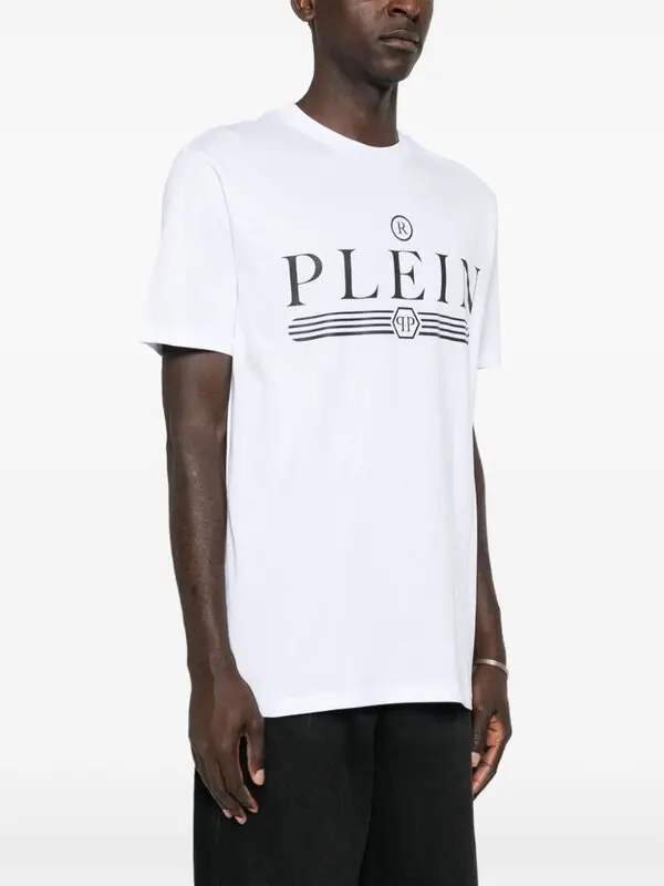 Philipp Plein Logo-print Cotton T-shirt - White
