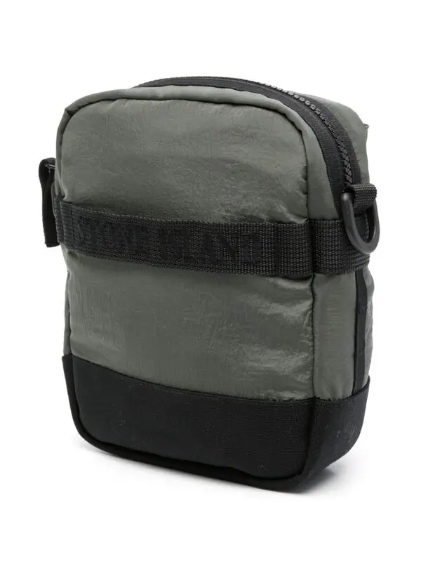 Stone Island Compass-motif Messenger Bag