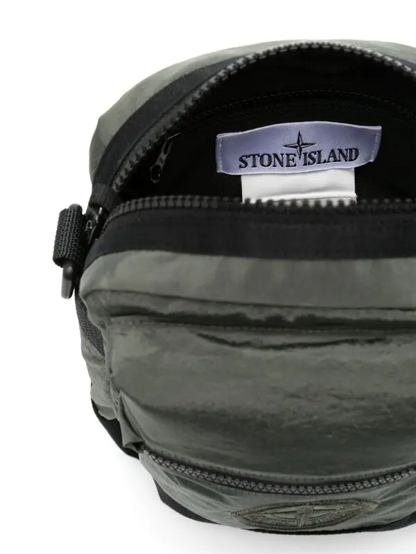 Stone Island Compass-motif Messenger Bag