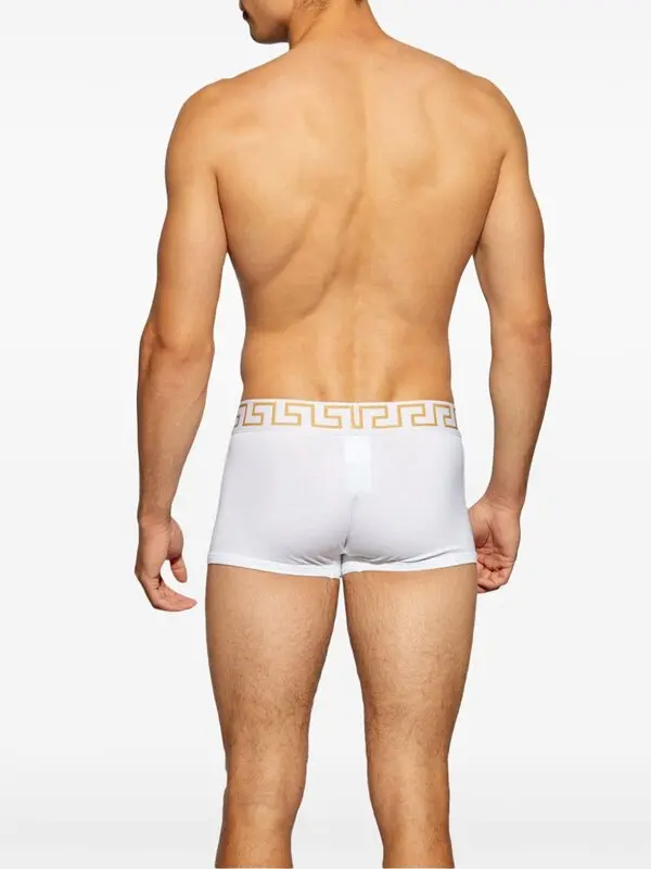 Versace Greca Stretch-cotton Boxers