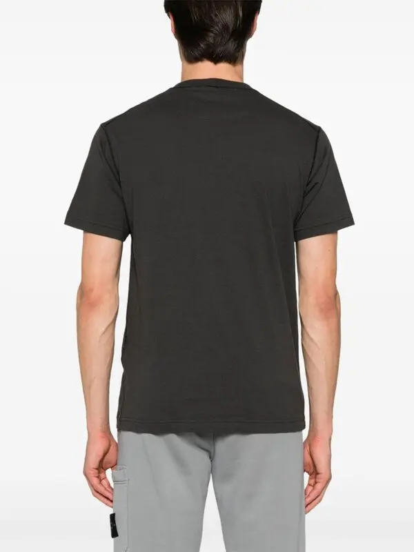 Stone Island Compass-patch Cotton T-shirt