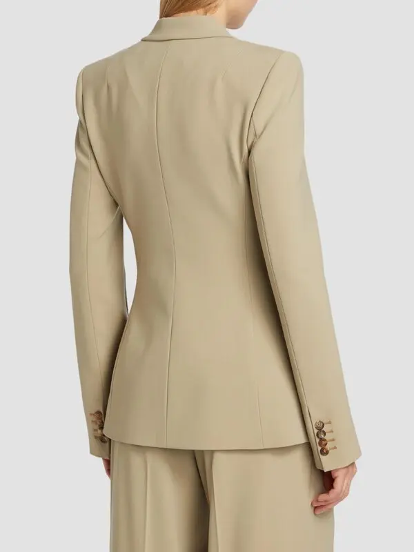 Michael Kors Georgina Wool Double-breasted Blazer