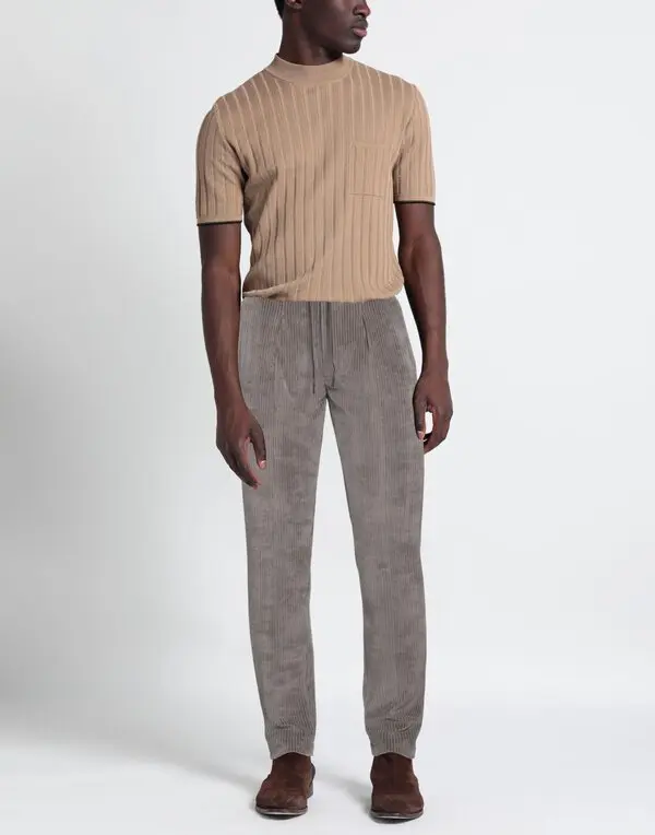 CIRCOLO 1901 Tapered Corduroy Pants - Grey