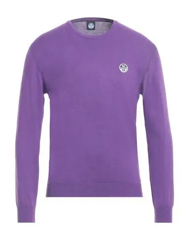 NORTH SAILS Cotton Knit Sweater - Purple