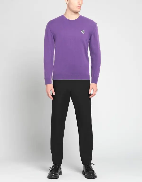 NORTH SAILS Cotton Knit Sweater - Purple