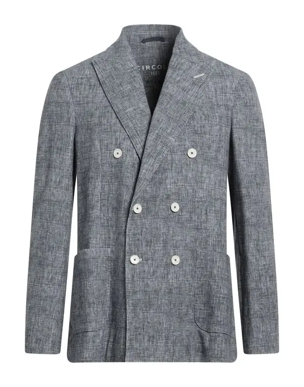 CIRCOLO 1901 Blazer Size Cotton, Elastane - Blue