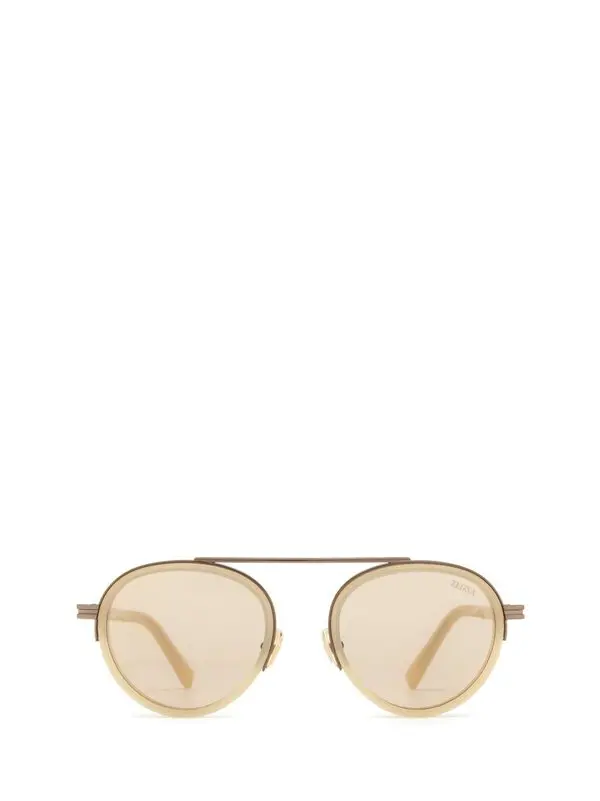 Zegna Sunglasses - Shiny Beige