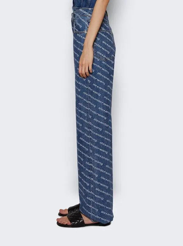 Alexander Wang Ez Logo Jeans - Multi