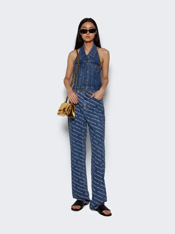 Alexander Wang Ez Logo Jeans