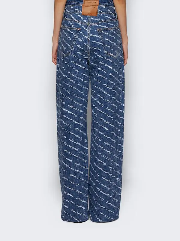 Alexander Wang Ez Logo Jeans