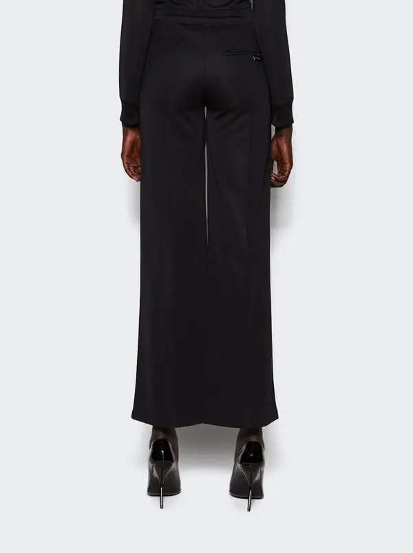 COURRÃ¨GES Interlock Tracksuit Baggy Pants - Black
