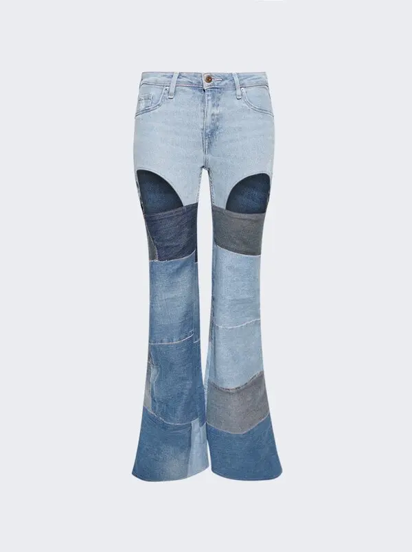 MOMMA'S BLUES Chacha Chaps Denim Jeans - Blue