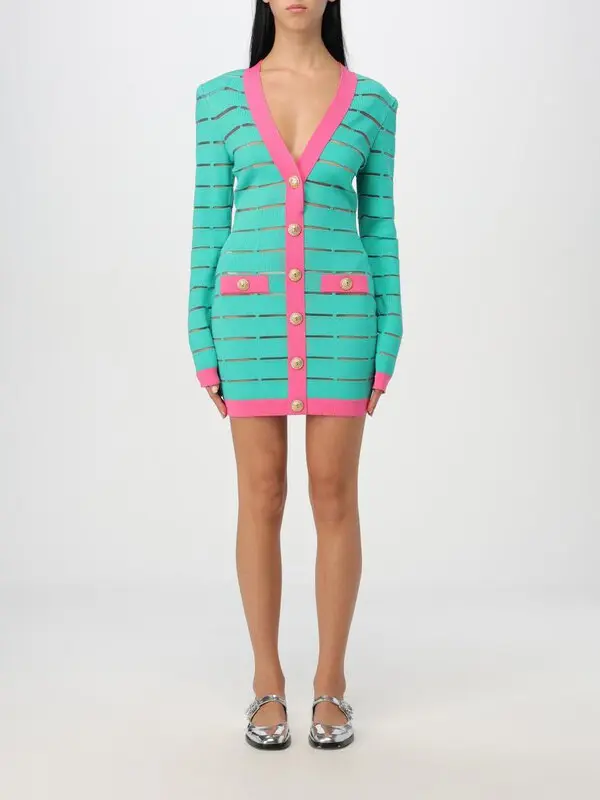 Balmain Dress - Green