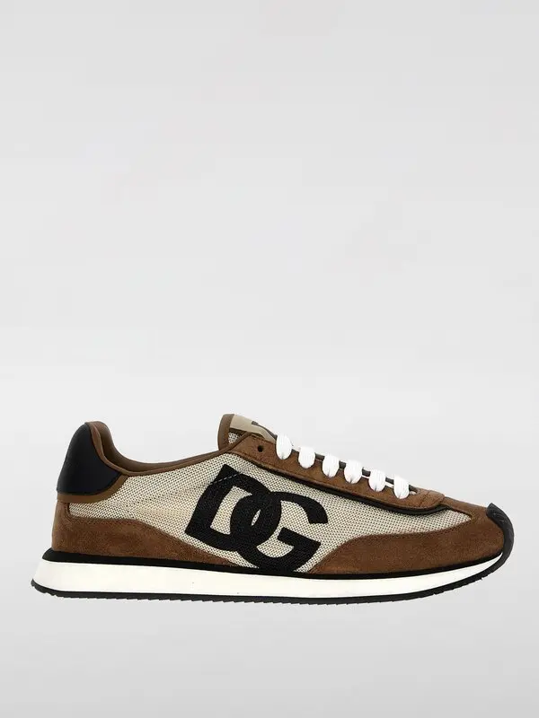 Dolce & Gabbana Low Top Sneakers - Beige