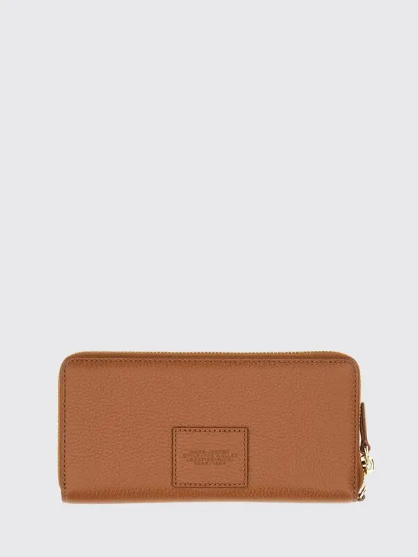 Marc Jacobs The Wallet Grained Continental Wallet With Logo